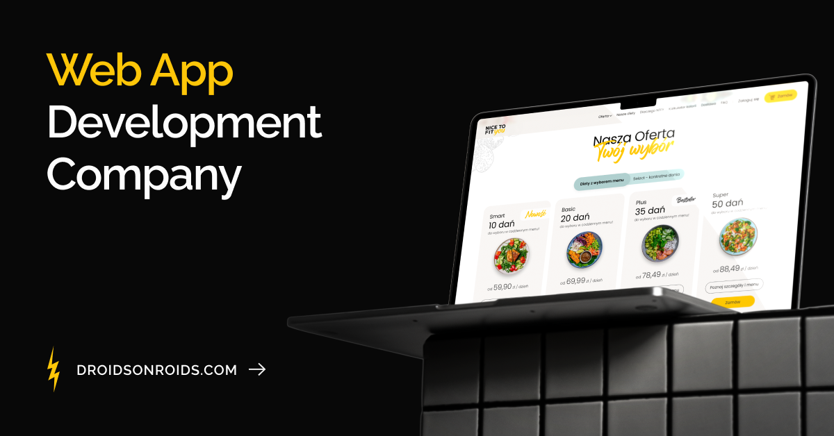 Web App Development Company – Droids On Roids