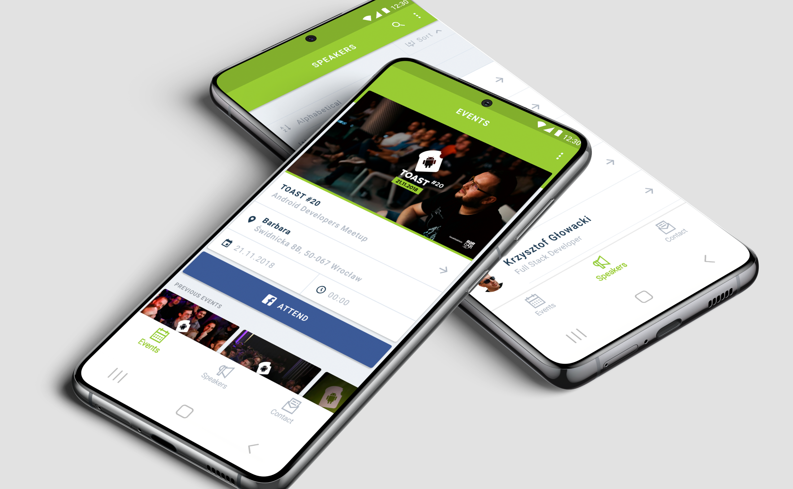Toast App – Event App for Android Developers Meetup | Our Clients