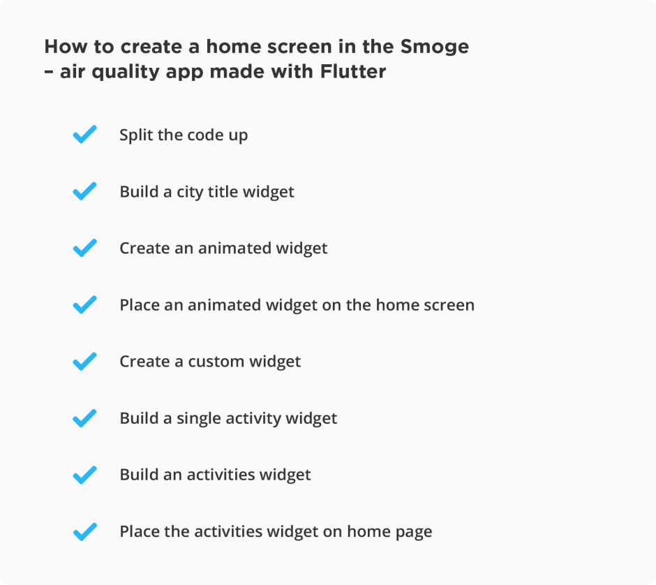 Creating A Home Screen How To Develop An App With Flutter Part 3